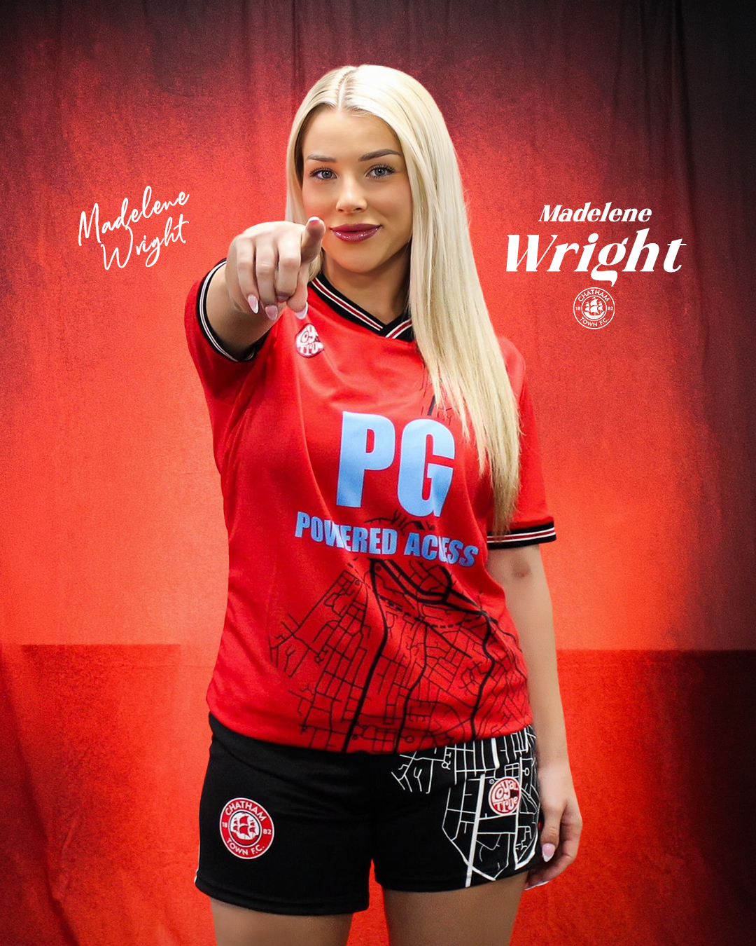 CHATS WOMEN SIGN MADELENE WRIGHT - Chatham Town FC